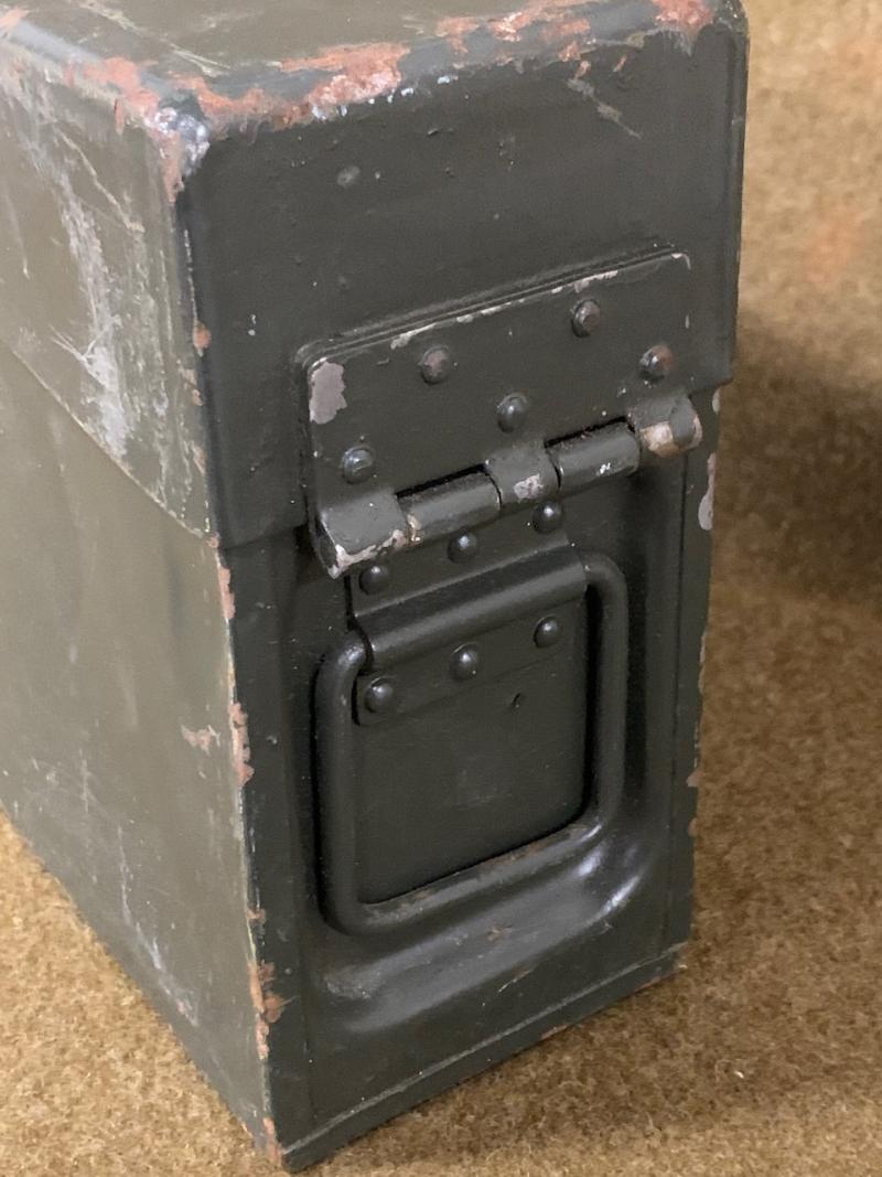 War Department Militaria | 1941 dated MG34 . MG 42 Ammo Box