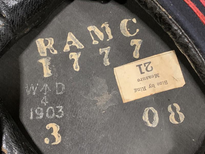 War Department Militaria | Extremely rare Edwardian RAMC Broderick Cap